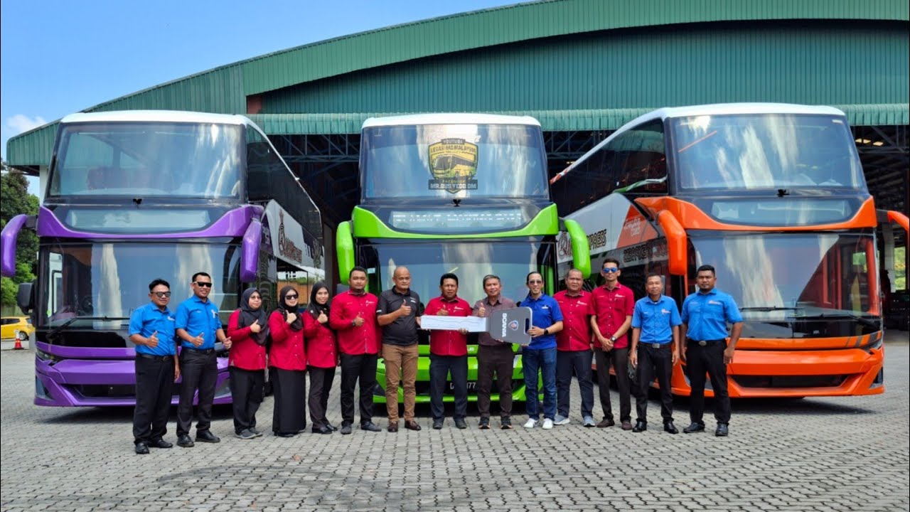 PERTAMA DI MALAYSIA! | QUEEN EXPRESS | D3 SKSBUS VERSI FACELIFT & 13 ...