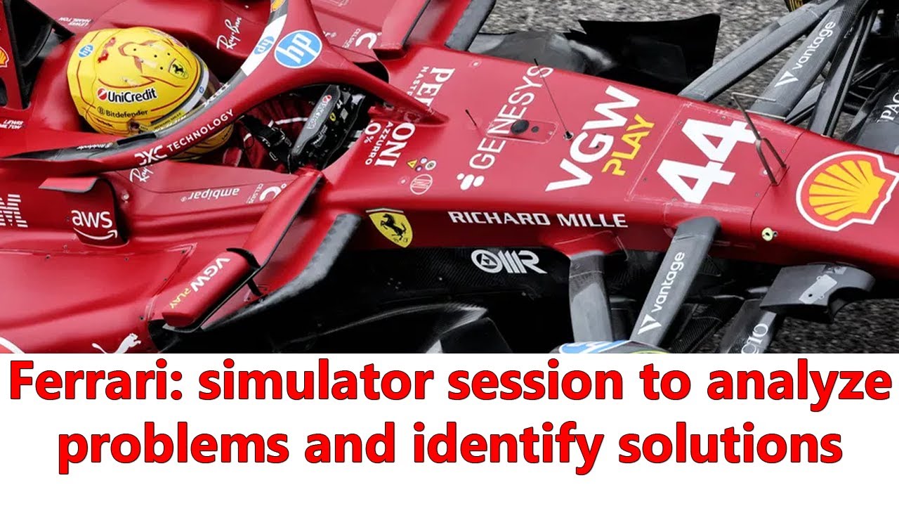 Ferrari behind schedule: SF-25 pull-rod lacks fine-tuning; F1 simulator ...