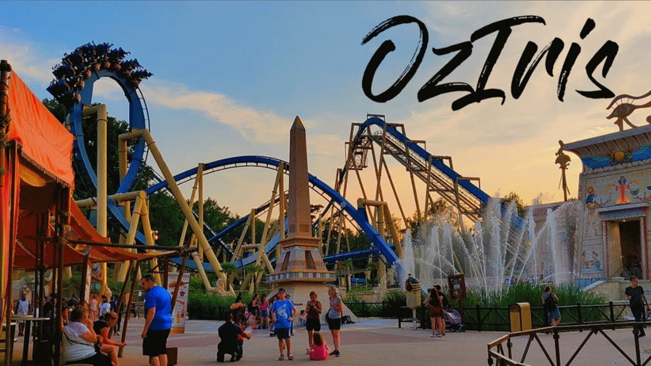 On ride Oziris Parc astérix - YouTube
