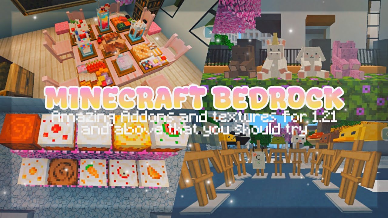 Aesthetic and adorable addons texture packs for minecraft PE/bedrock 1. ...