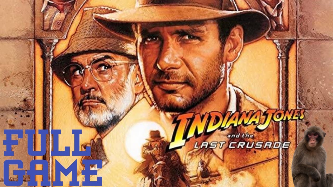 Indiana Jones & The Last Crusade (1989) || FULL PLAYTHROUGH 2.5 Hrs w ...