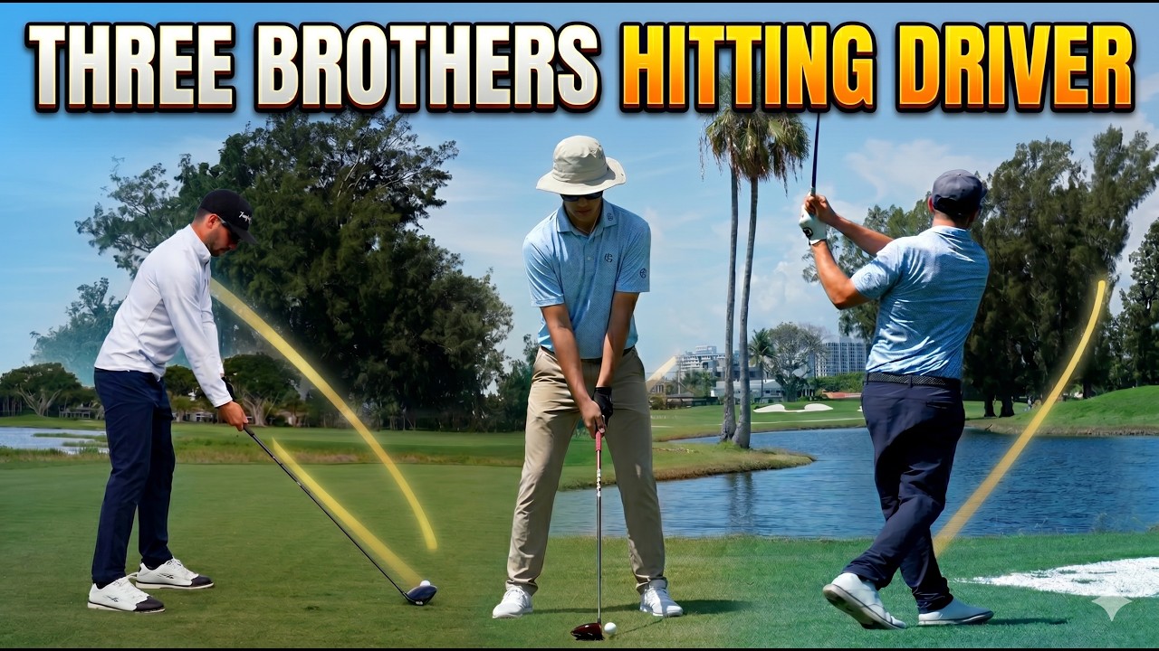 Three Munley Brothers Hitting Driver - YouTube
