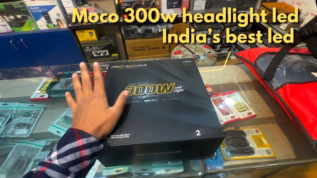 Moco 300w headlight | india’s best led | moco exclusive | 30000 ...