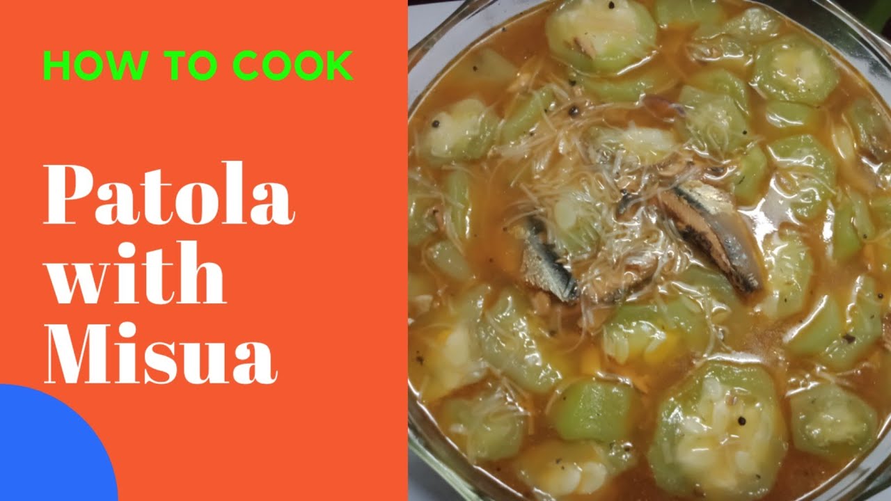 HOW TO COOK Patola with misua - YouTube