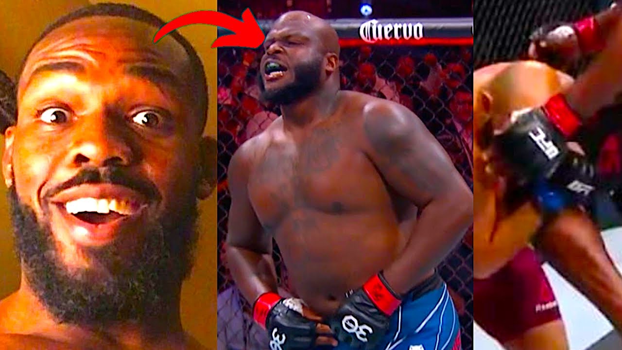 FIGHTERS REACT TO DERRICK LEWIS KO VS MARCOS ROGERIO DE LIMA UFC 291 ...