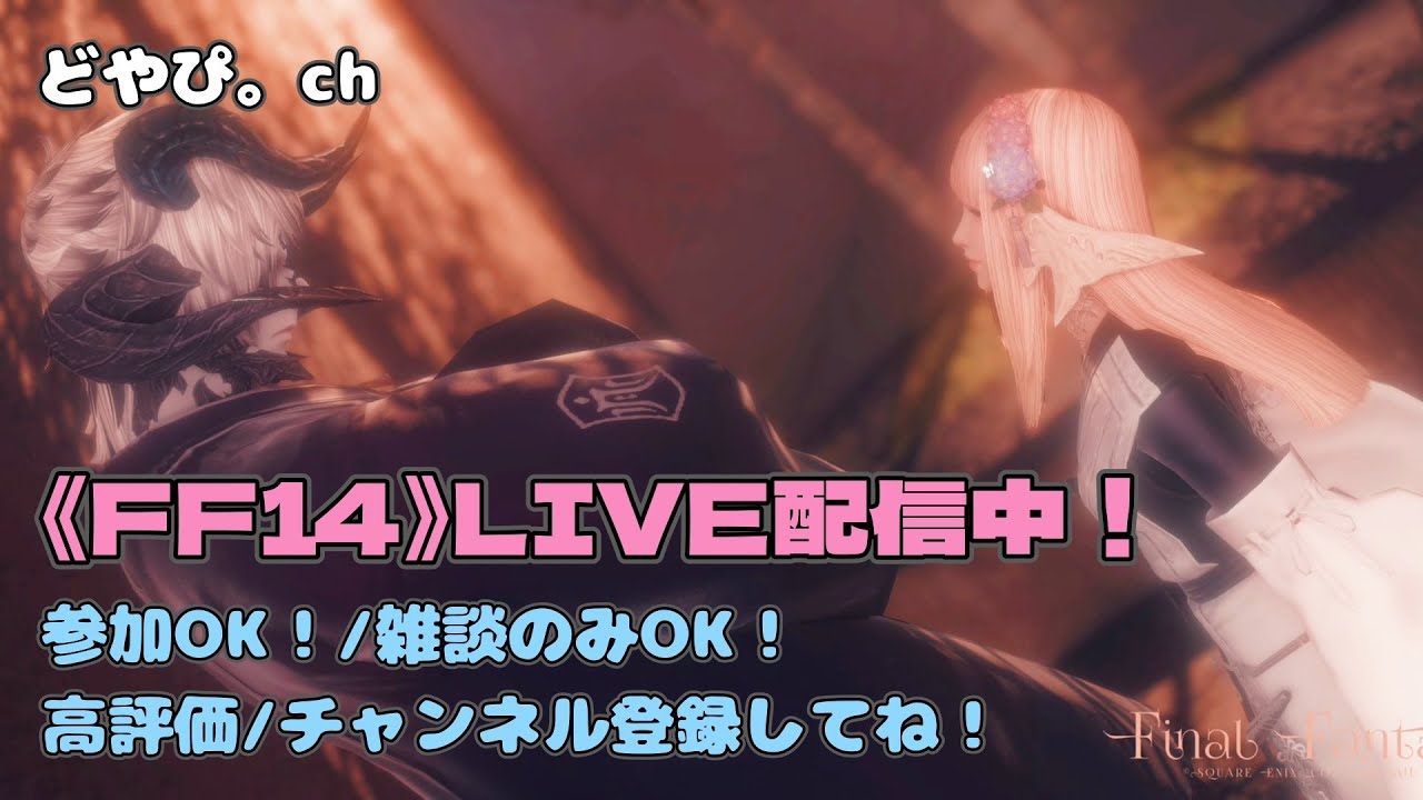 【FF14：MANA/Chocobo】真剣なお話 - YouTube