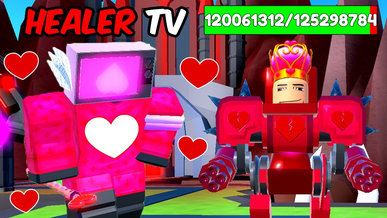 HEALER TV WOMAN is BROKEN in Toilet Tower Defense - YouTube