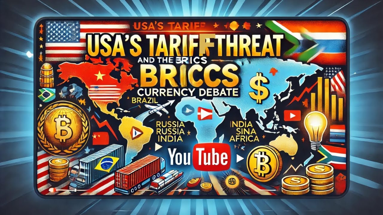"Trump's Tariff Threat & The BRICS Currency Debate: Global Economy ...