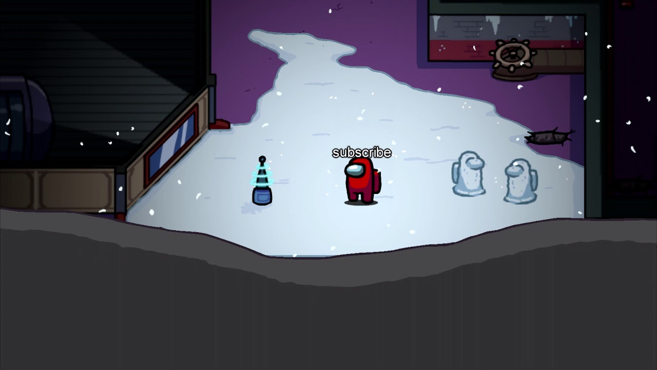 1 Hour Long Outside Snow Background Noise (Among Us Polus Ambience ...