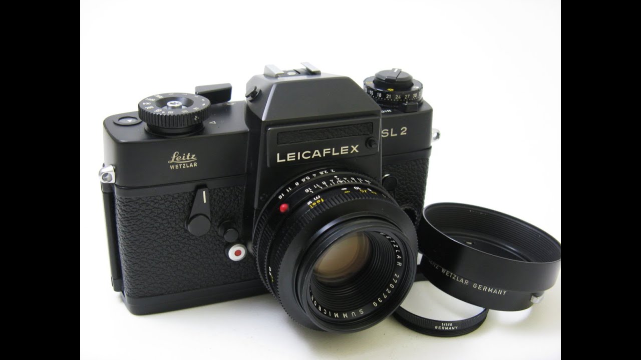 Leica SL-2 Black + R-Summicron 50mmF2 - YouTube