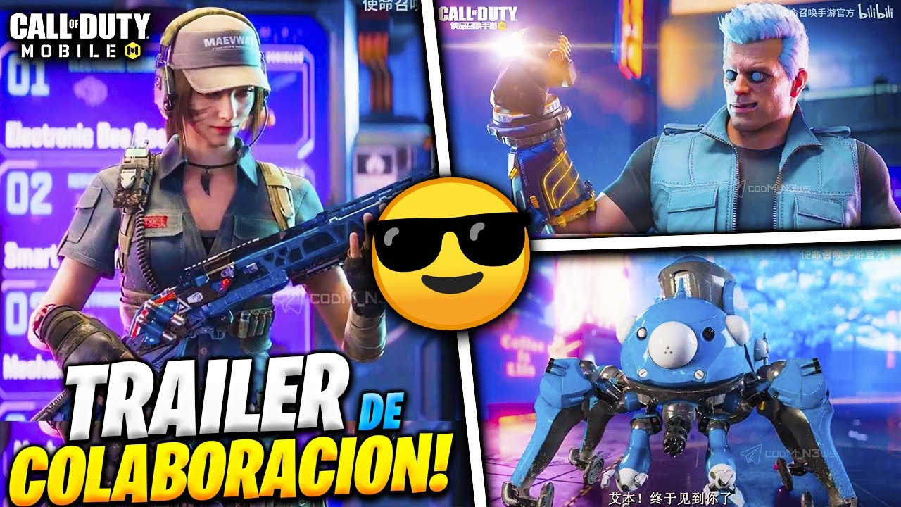 TRAILER OFICIAL de TEMPORADA 7 COD MOBILE x GHOST IN THE SHELL | Lobo ...