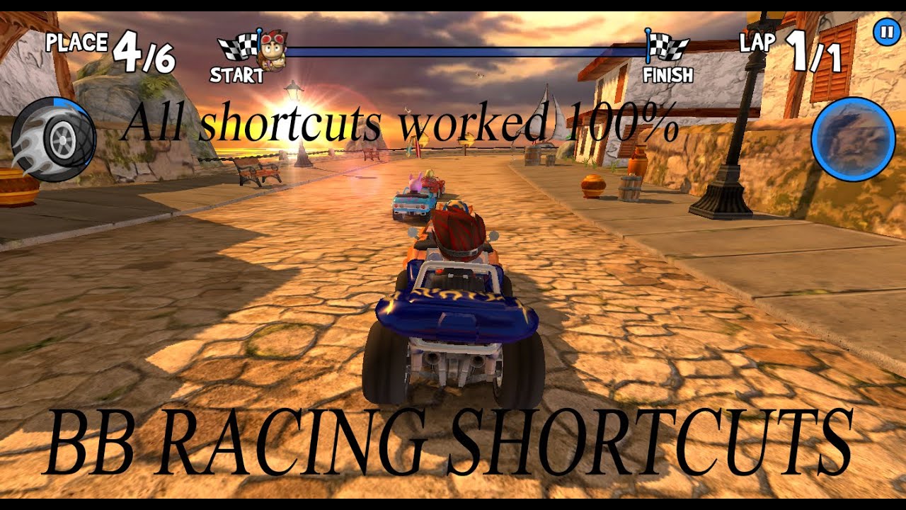 Beach Buggy Racing shortcuts - YouTube