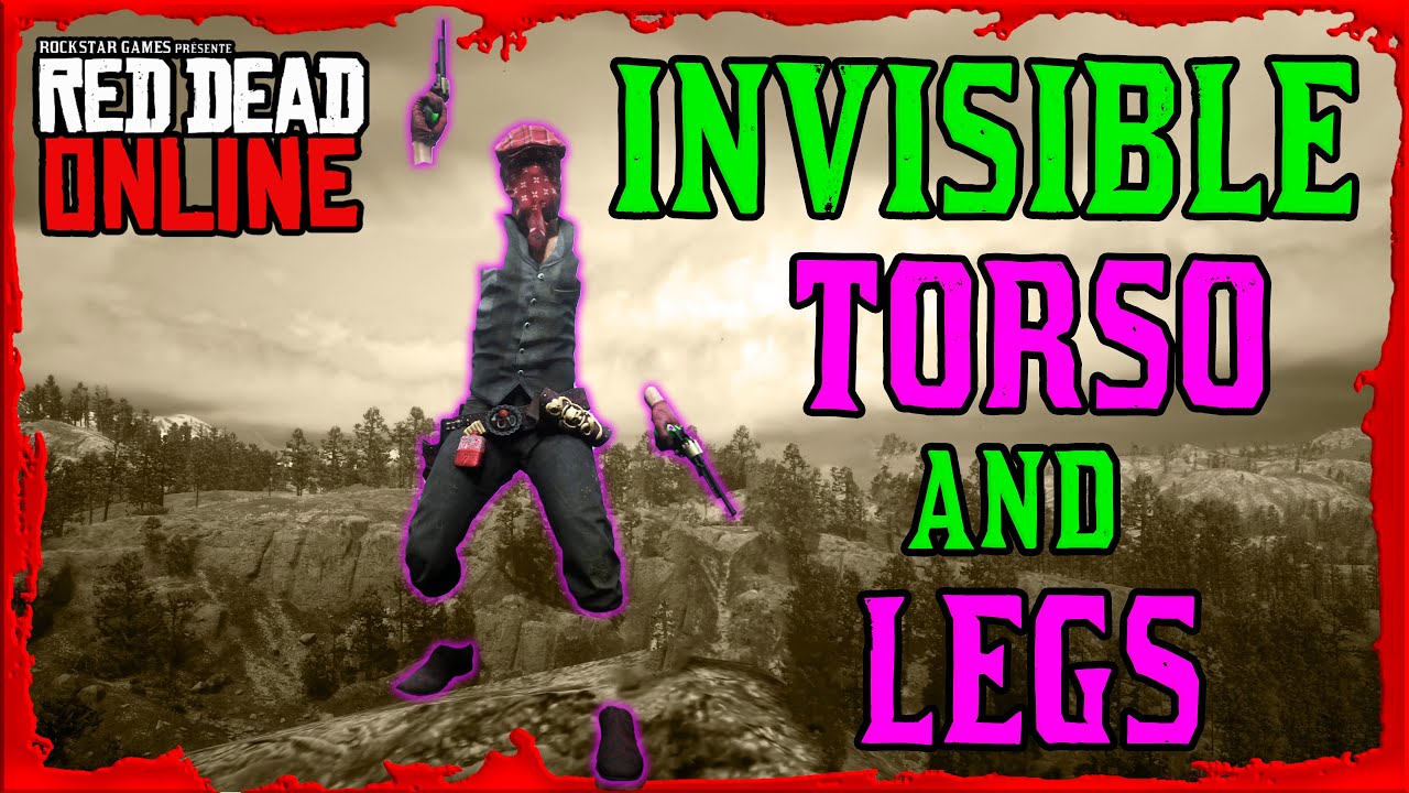 30 Steps to Get INVISIBLE Outfit and Save it in Red Dead Online - YouTube
