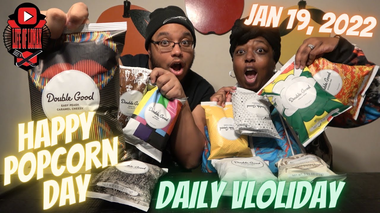 Happy National Popcorn Day | January 19, 2022 | "Double Good" Review ...
