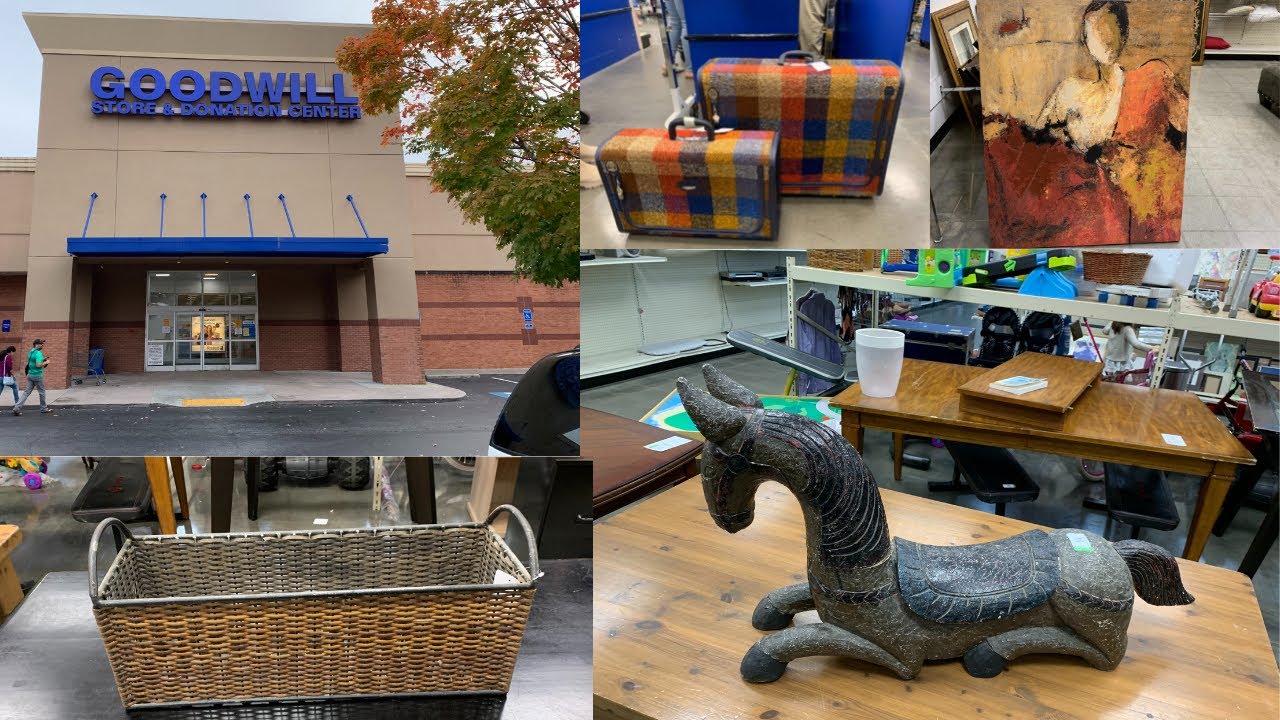 Amazing Thrift Finds Goodwill Shop With Me 2021 - YouTube