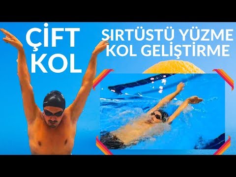 SIRTÜSTÜ YÜZME KOL GELİŞTİRME 2 - ÇİFT KOL