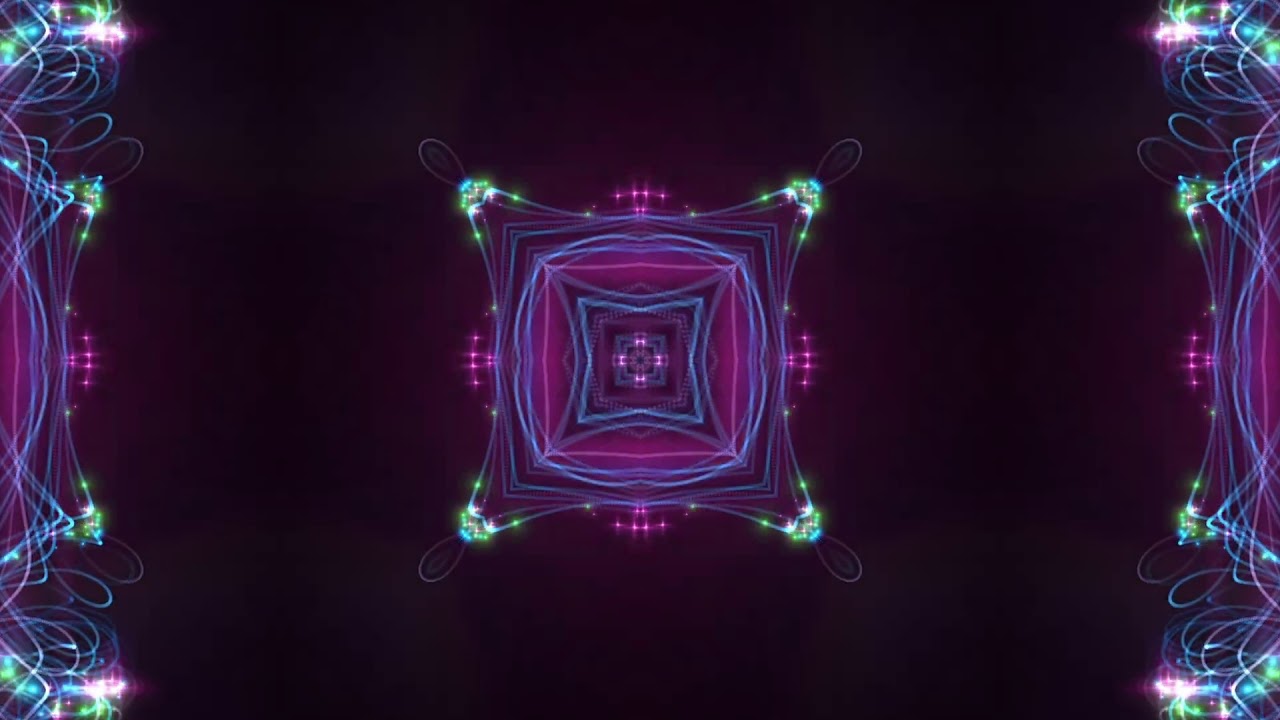 Colorful Wave Flicker FREE FOOTAGE KALEIDOSCOPE Best Motion Effects ...