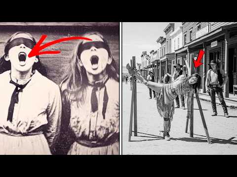 BRUTAL Facts of The Wild West BANNED Hollywood NEVER Shows This  Historical Photos