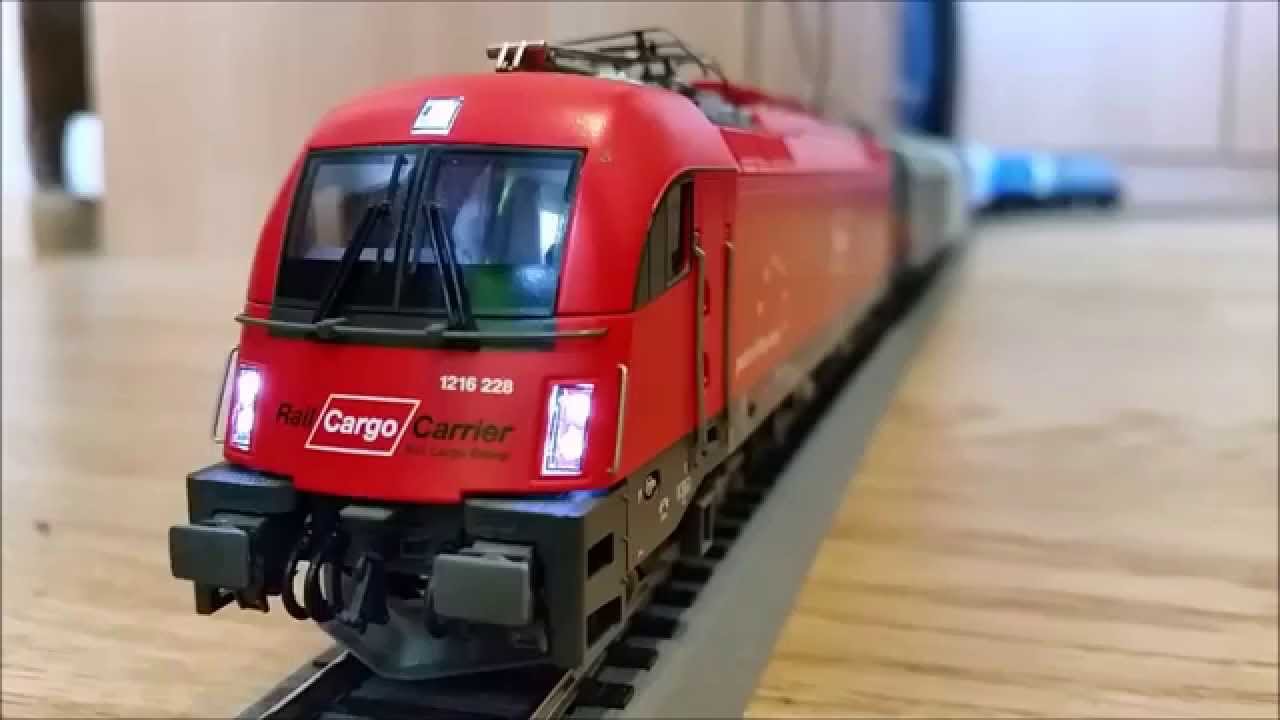 ROCO ÖBB 1216 228 7 Taurus Rail Cargo Carrier ZIMO Sound kaltweisse ...