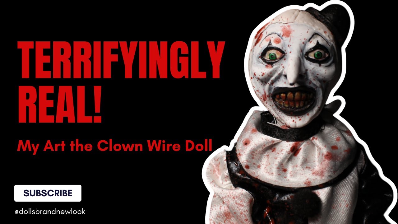 DIY Art the Clown OOAK Wire Doll Tutorial Create Your Own Terrifying ...