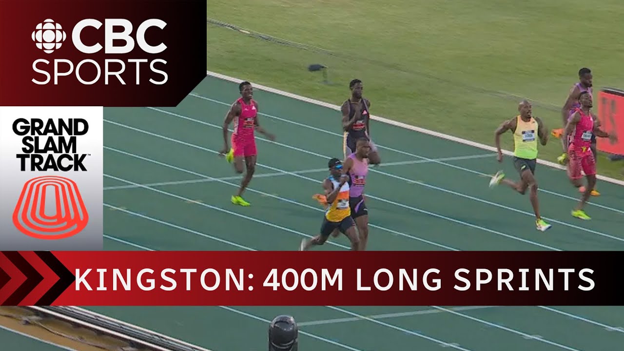 Men's 400-metre long sprints race at Grand Slam Track in Jamaica | # ...