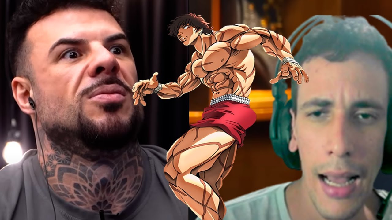 BODYBUILDER REAGE AO TREINO DO BAKI HANMA - YouTube