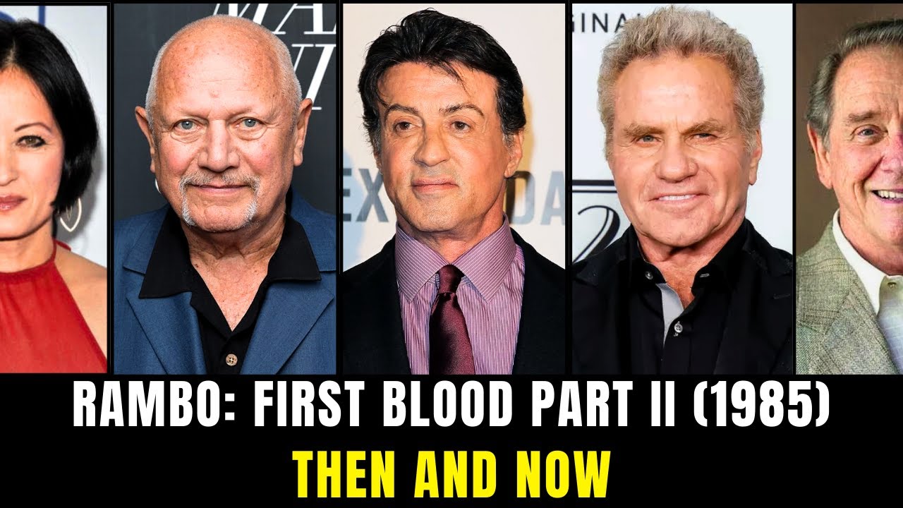 Rambo: First Blood Part II (1985) Cast: Then and Now 2026 - Who DIED ...