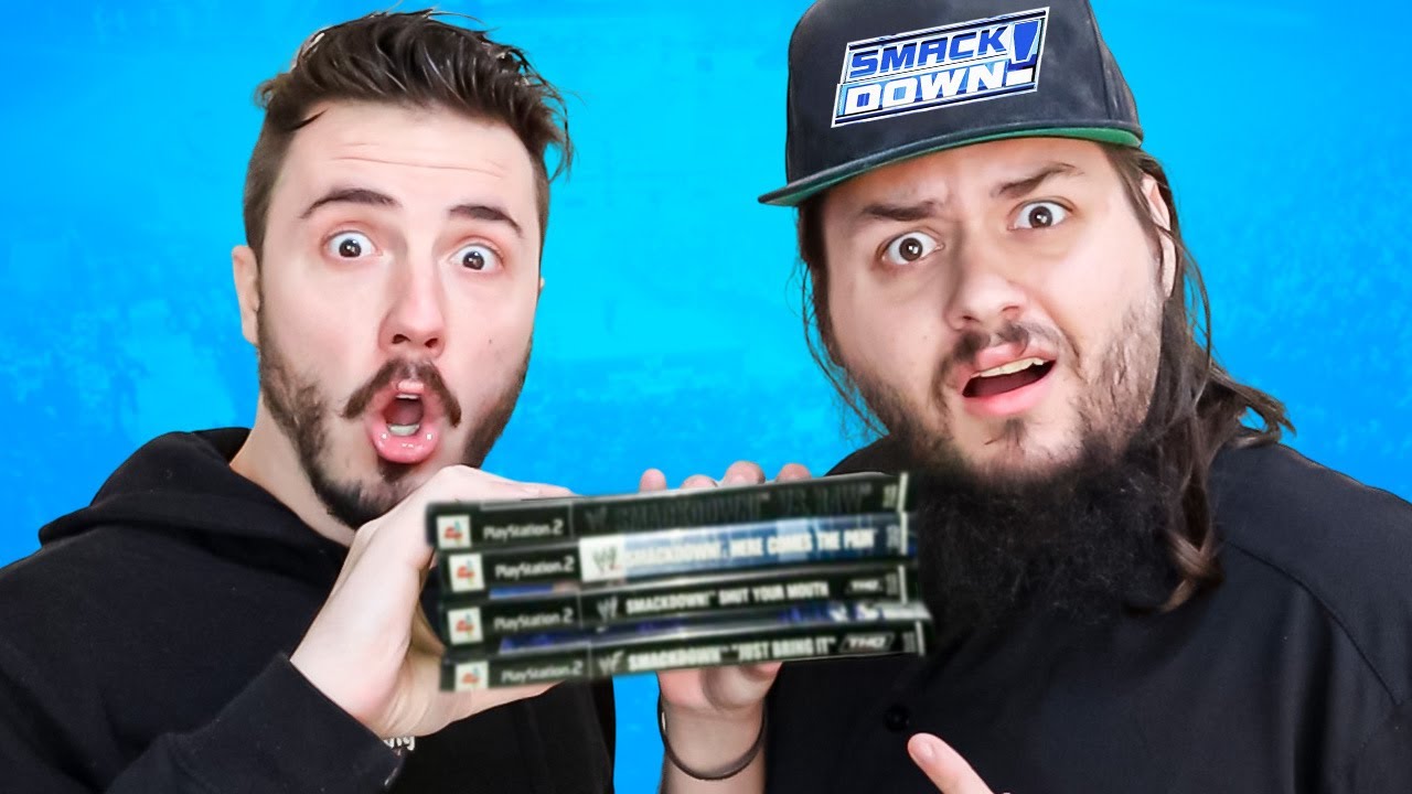 We Played A Tag Match In Every WWE SmackDown Game - YouTube