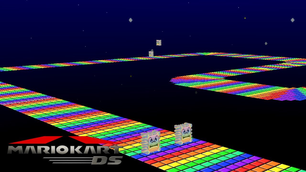 SNES Rainbow Road v1.0 - YouTube