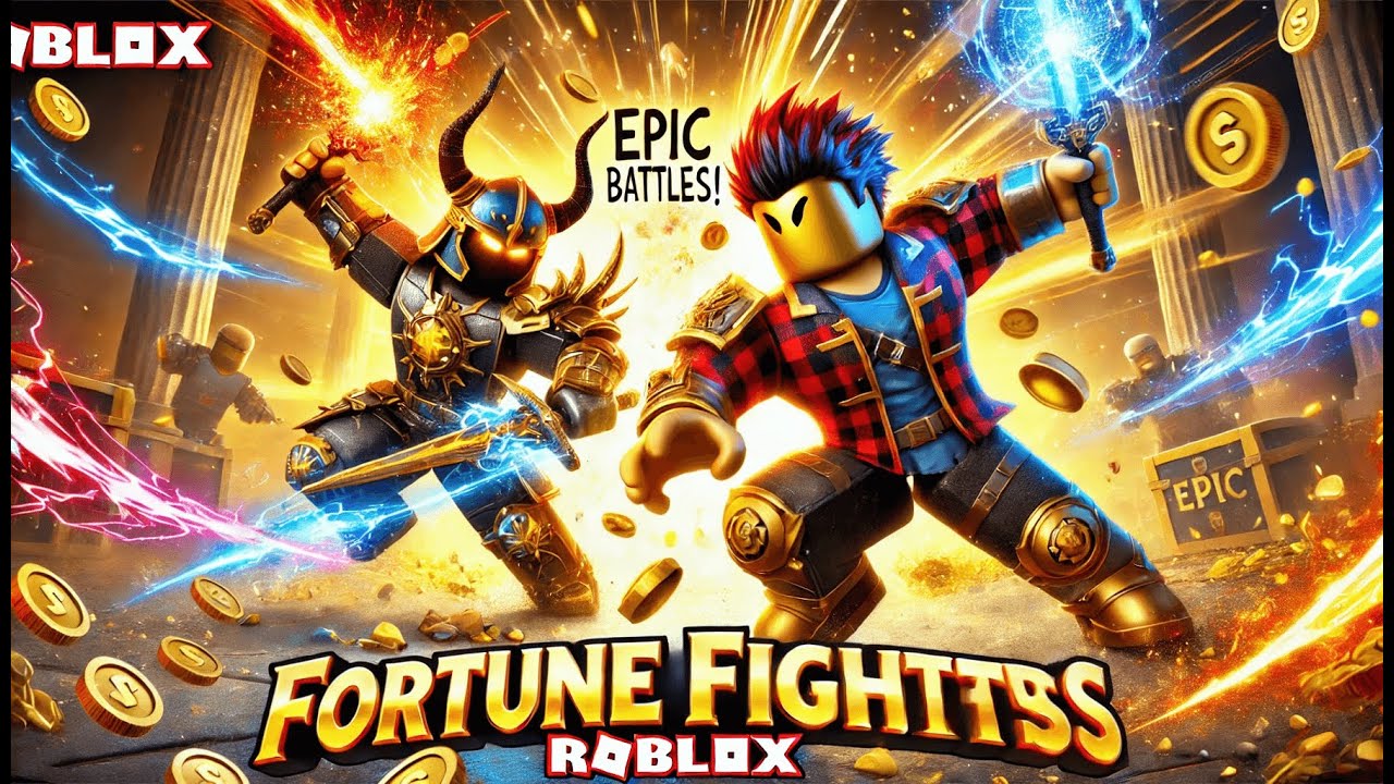 EPIC BATTLES in Roblox Fortune Fighters! - YouTube