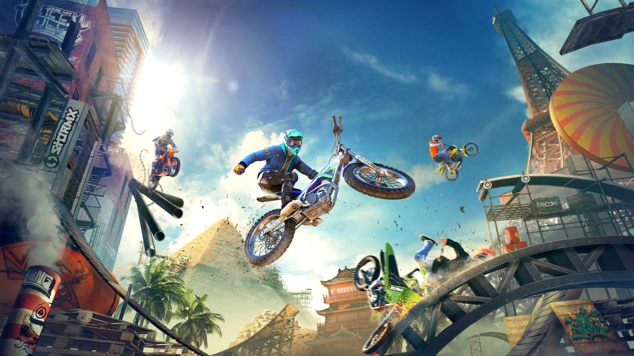 Getting tricky in trials: Trials rising tricky races - YouTube