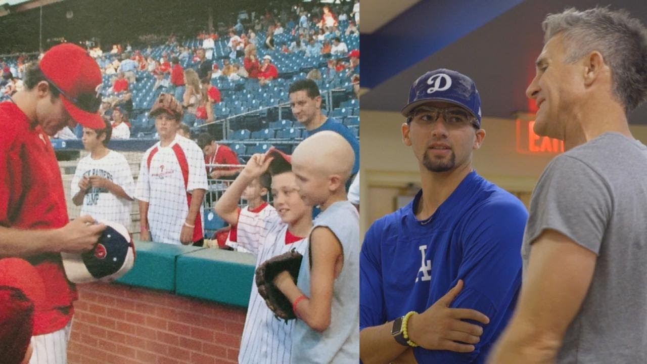 Cancer Survivor Who Met Baseball Hero as a Kid Now Plays for Same ...