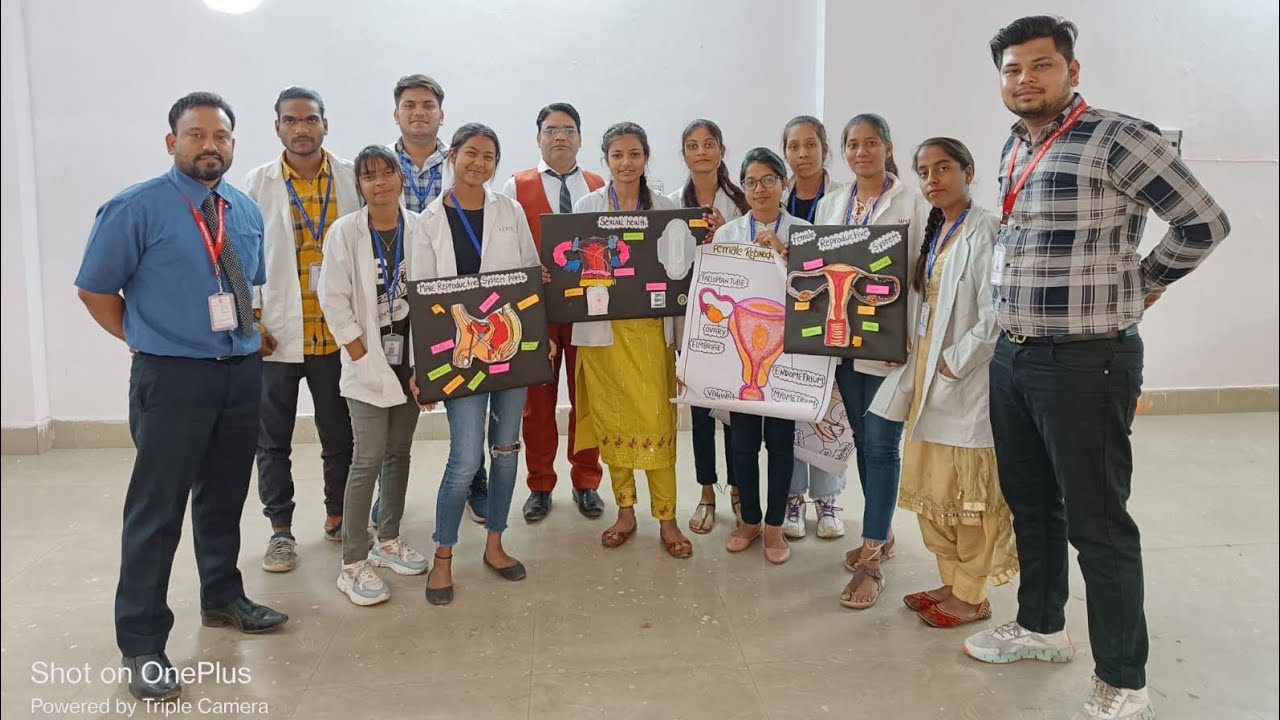 PROJECT DEMONSTRATION BY PARAMEDICAL STUDENTS IN IIMS COLLEGE INDIA.# ...