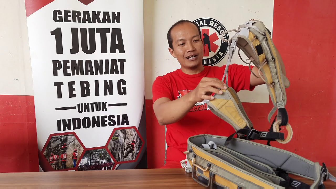 Review Harness Big Gun Black Diamond #verticalrescueindonesia - YouTube