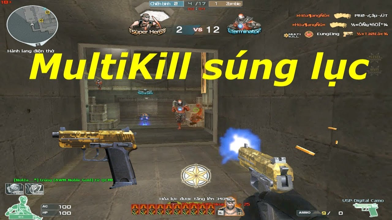 [ Bình Luận CF ] USP-Digital Camo - Tiền Zombie v4 - YouTube