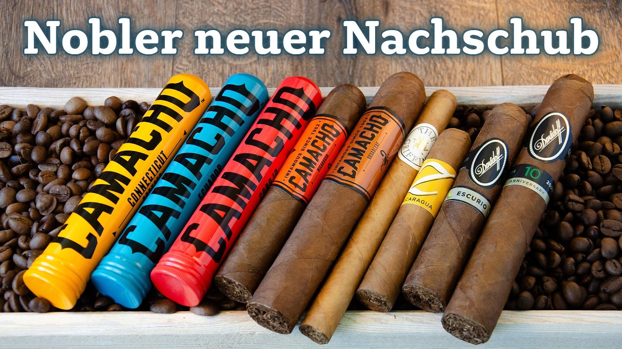 Nobler neuer Nachschub: Davidoff Zigarren Haul vom 31. Mai 2025 - YouTube