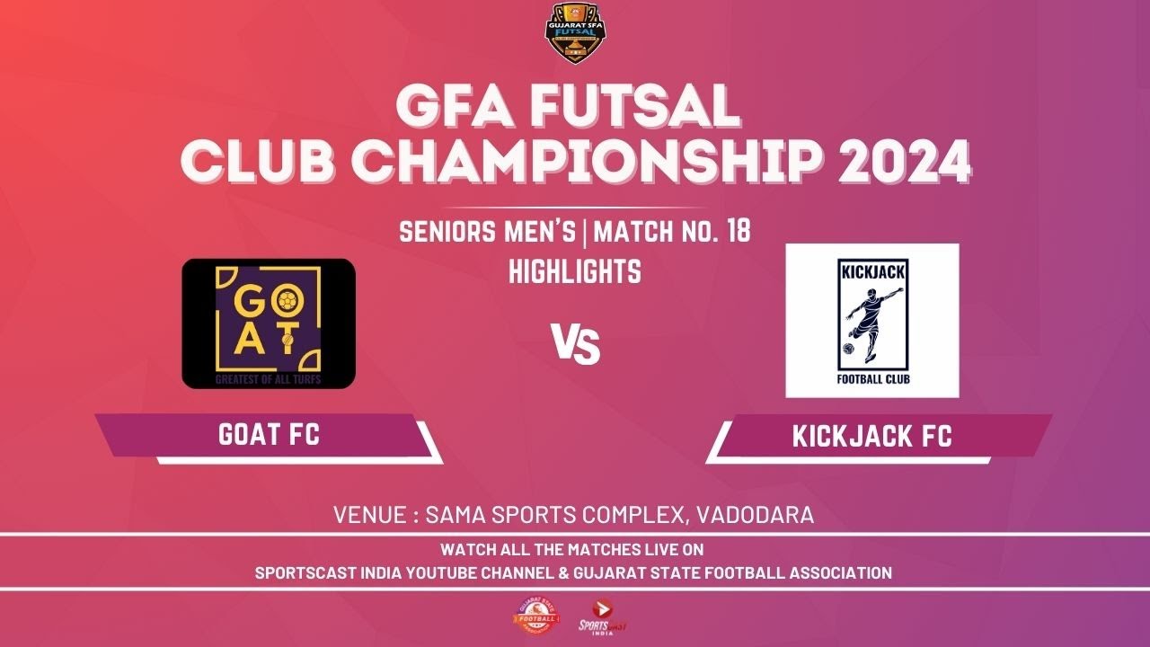 MATCH 18-HIGHLIGHTS | GOAT FC VS KICK JACKFC {MEN'S} - YouTube