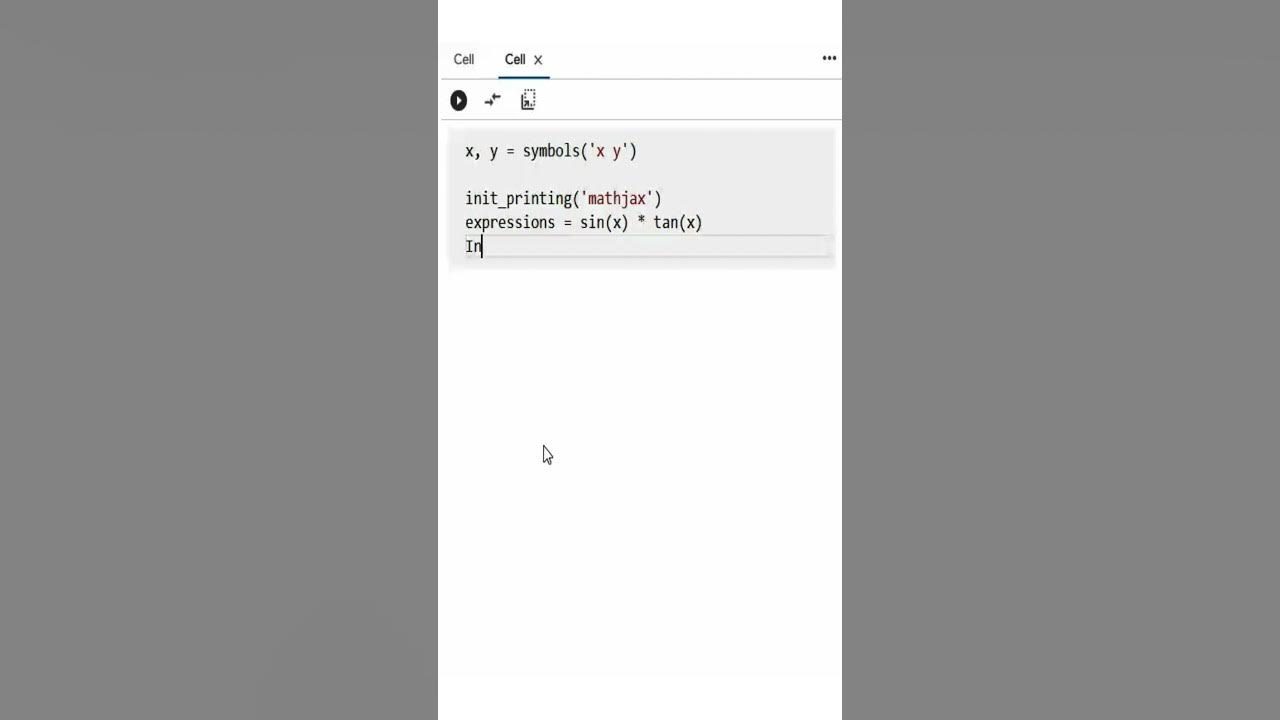 Sympy - Solve Complex Math #shorts #python #code #library #technology # ...