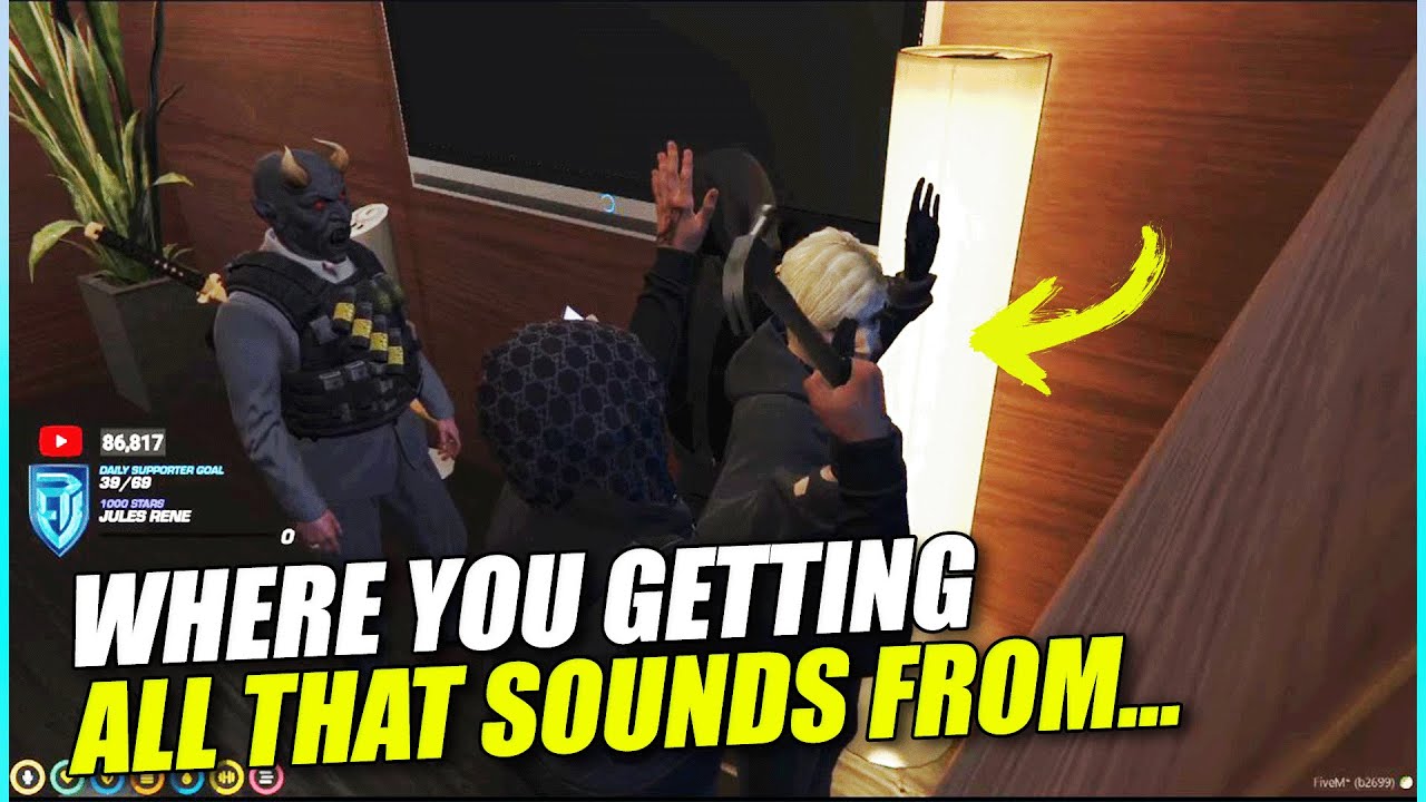 Randy Goes Crazy With a Sound Board While Interrogating Andi Jones ...
