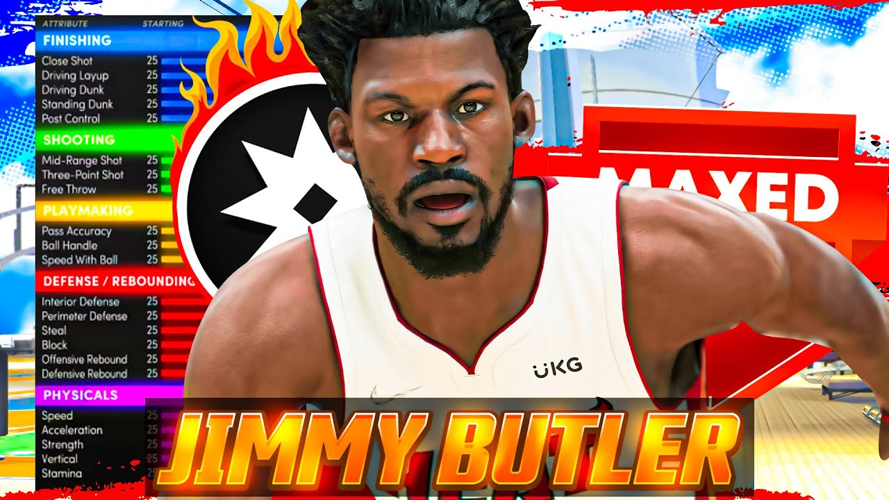 HOW TO MAKE JIMMY BUTLER EXACT BUILD ON NBA 2K22! - YouTube