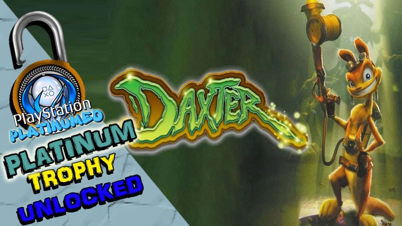 DAXTER PLATINUM TROPHY UNLOCKED - A PSP CLASSIC WITH TROPHIES! - YouTube