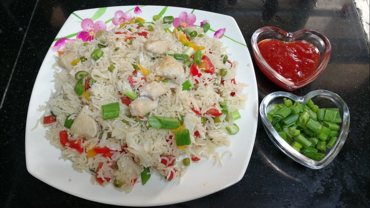 Chinese Pulao (Mixed vegetables Pulao)recipe - YouTube