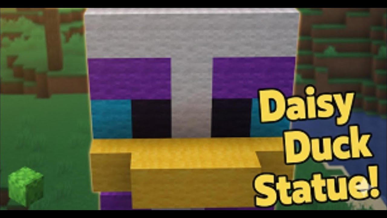 Building Daisy Duck in Minecraft! (Disney Build) 🎀 - YouTube
