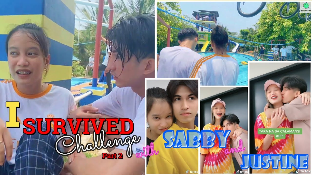 Sabby Jaeya and Justine Calucin | I Survived Challenge Part 2 - YouTube