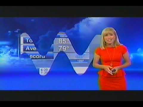 wls tv channel 7 chicago 2000s tracy butler weather forecast - YouTube