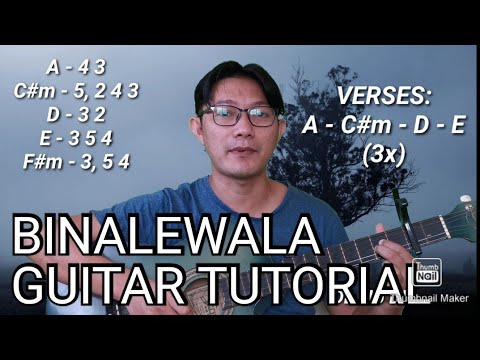 BINALEWALA | Guitar Tutorial for Beginners - YouTube