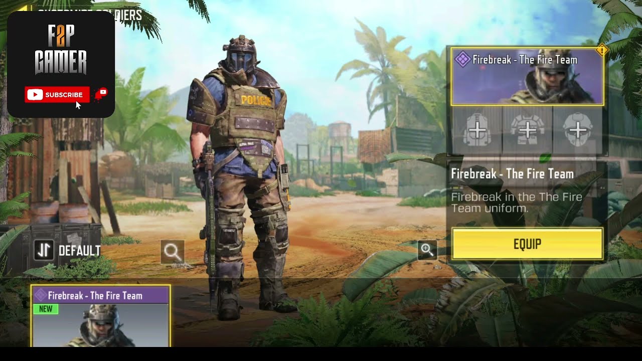 CRAFTING FIREBREAK SKIN_Finally got it!!! CODM - YouTube