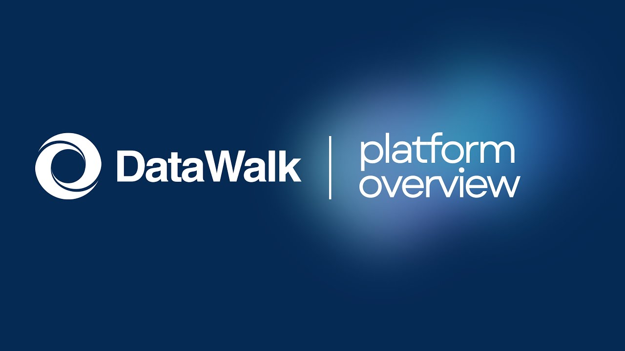 DataWalk | Platform Overview - YouTube
