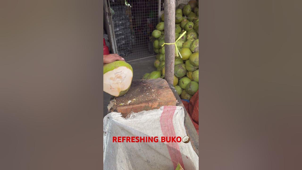 REFRESHING BUKO🥥🥥🥥 #food #shorts #trending - YouTube