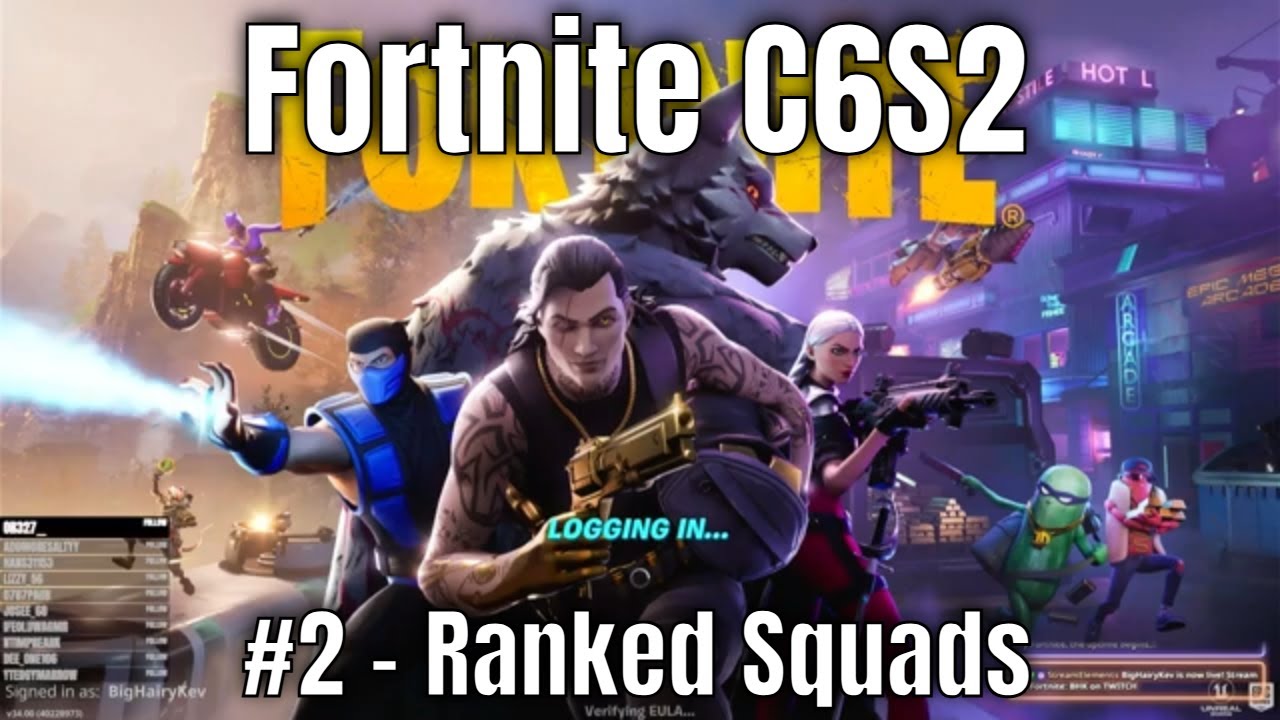 Fortnite C6S2 #2 - Ranked Squads - YouTube